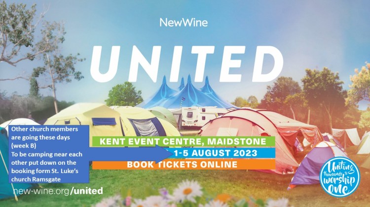 New Wine 2023 – St. Luke's Church Ramsgate