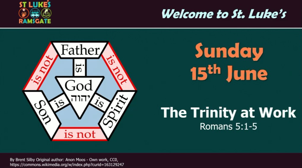 The Trinity at Work (Romans 5:1-5) – St. Luke's Church Ramsgate